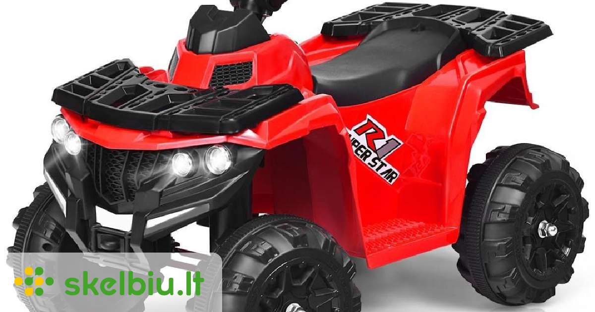 Vaikiškas elektrinis keturatis - Skelbiu.lt