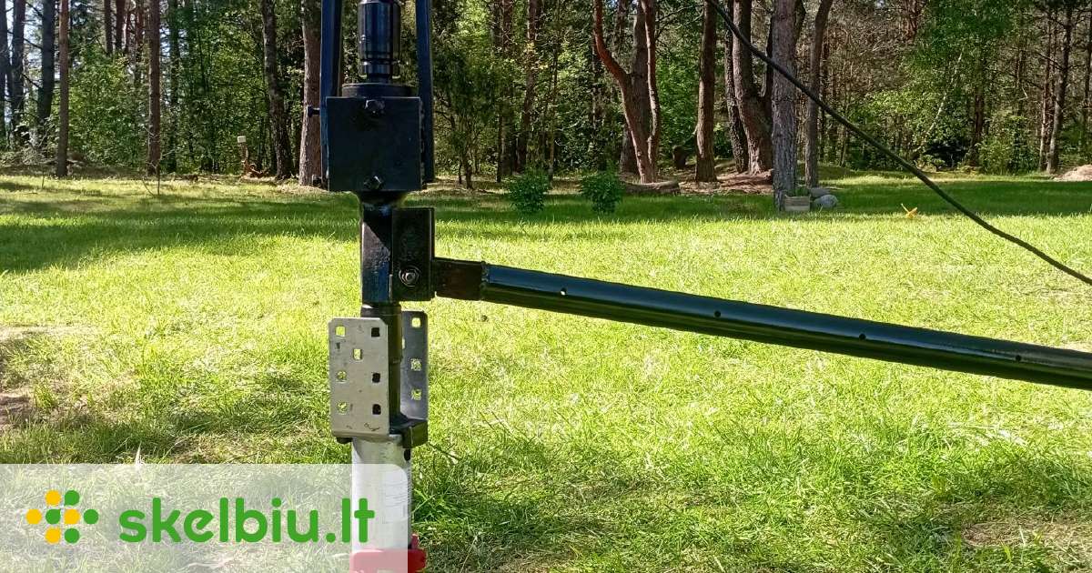 Sraigtinių polių sukimo/montavimo įrangos nuoma - Skelbiu.lt