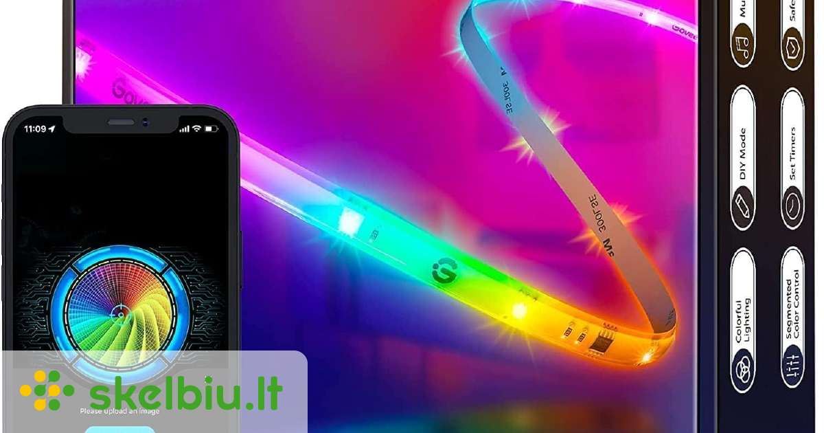 LED Rgb juosta Govee 20m - Skelbiu.lt