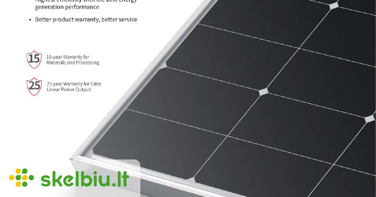 Nauji saulės moduliai, inverteris - Skelbiu.lt