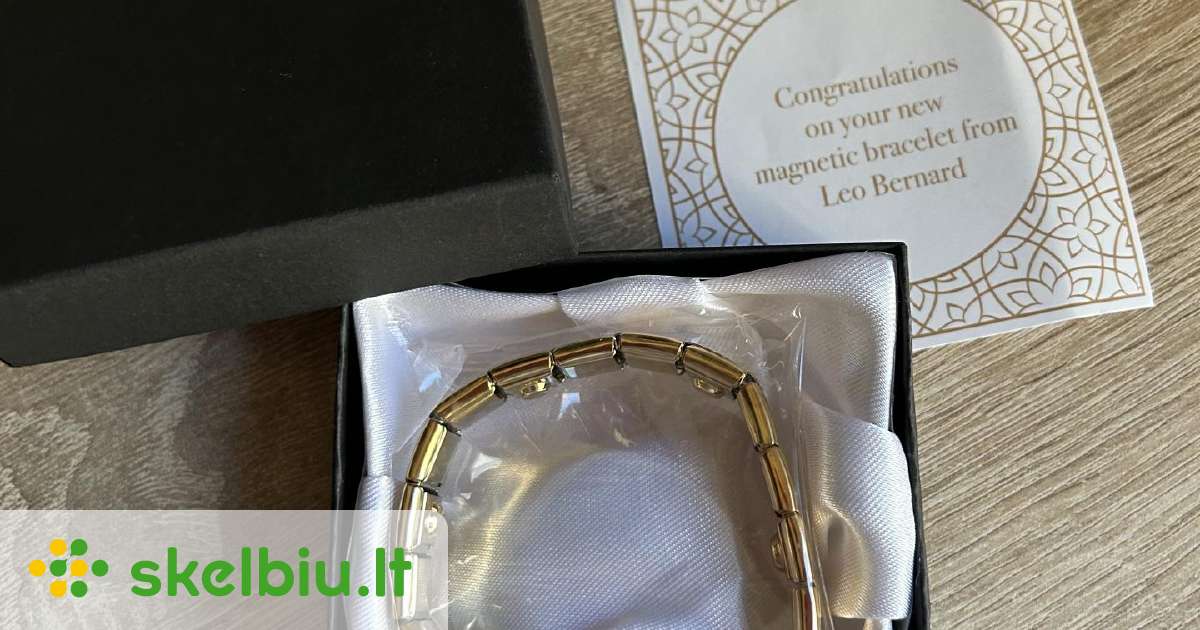 Nauja magnetine apyranke - Skelbiu.lt