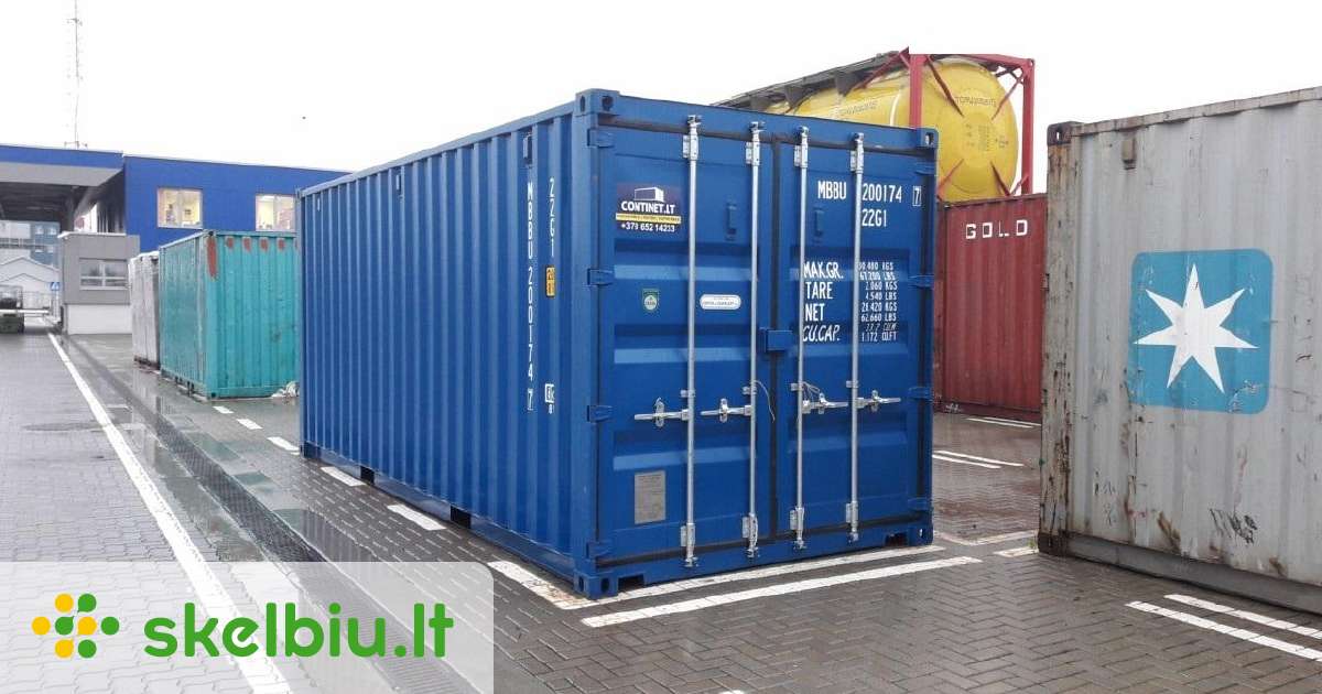 Jūrinį konteinerį Klaipėdoje - Skelbiu.lt