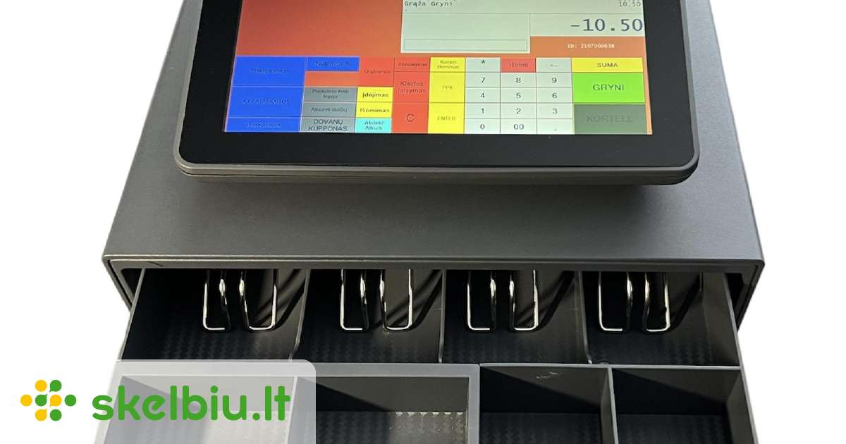 I. Eka! Kasos aparatas, kasos aparatai - Skelbiu.lt