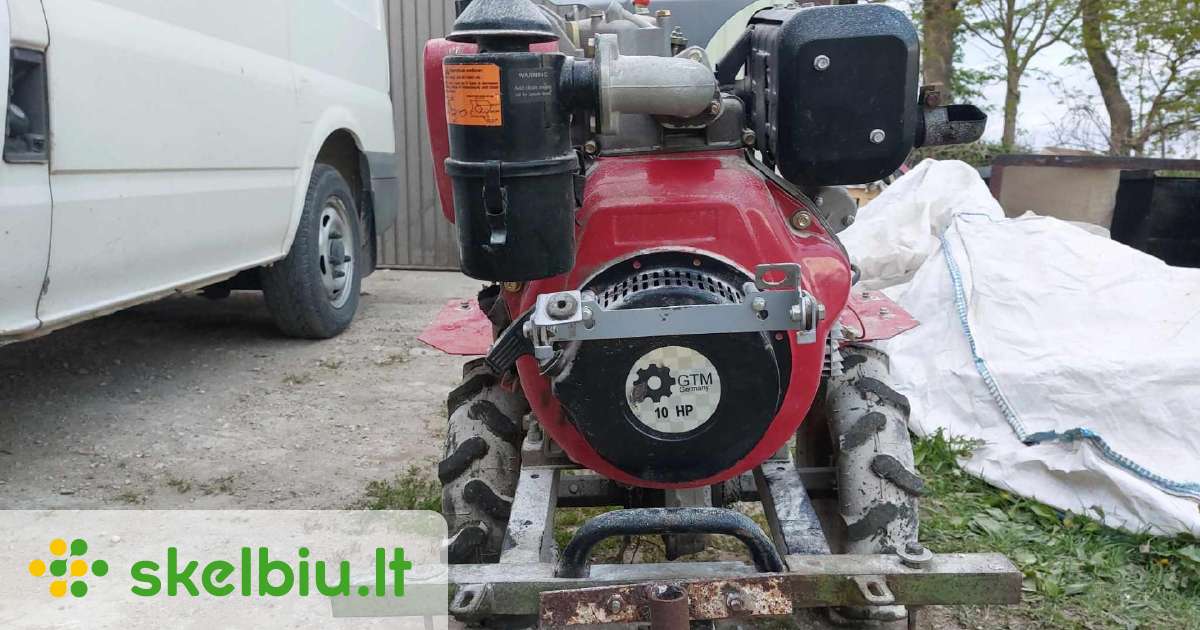Motoblokas Weima 10 Hp dyzelinis - Skelbiu.lt