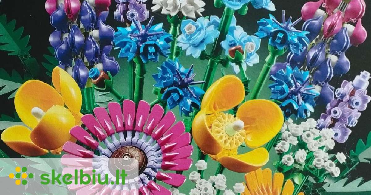 10313 Lego® Icons Laukinių gėlių puokštė - Skelbiu.lt