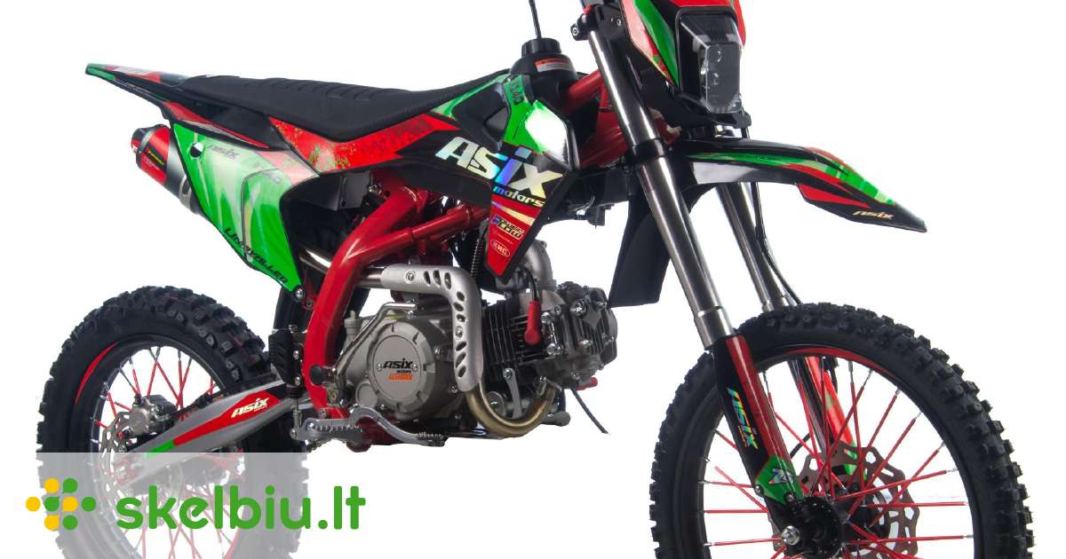 Krosinis motociklas Asix Dt140 cc su garantija! - Skelbiu.lt