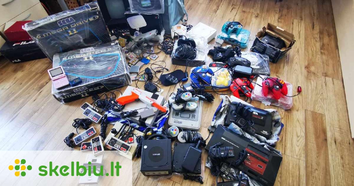 Nes/snes/n64/mega drive/master system/ds/game gear - Skelbiu.lt