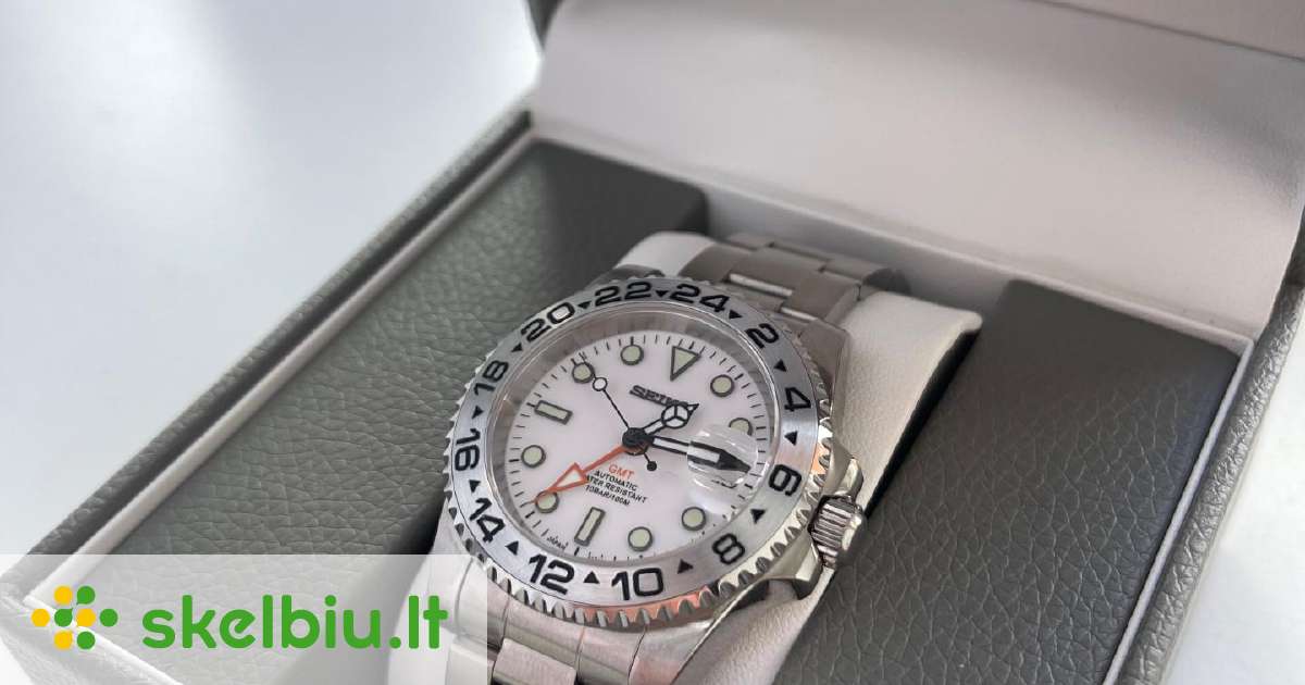 Seiko Explorer II Gmt Mod - Skelbiu.lt