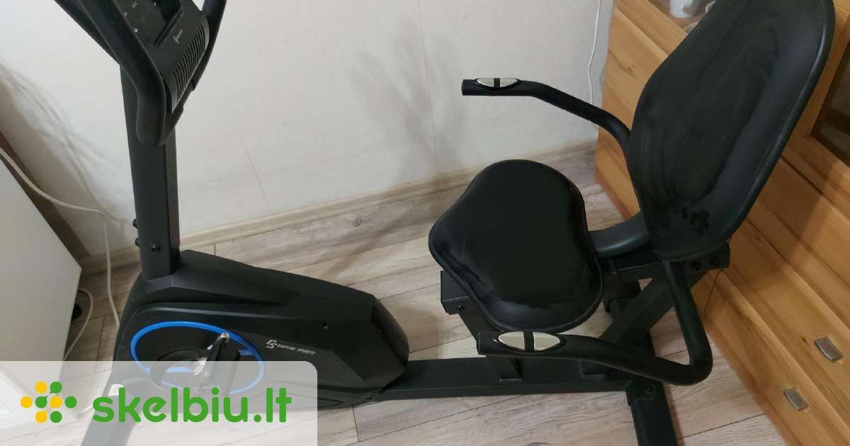 Cs Capital Sport horizontalus dviratis treniruokli - Skelbiu.lt