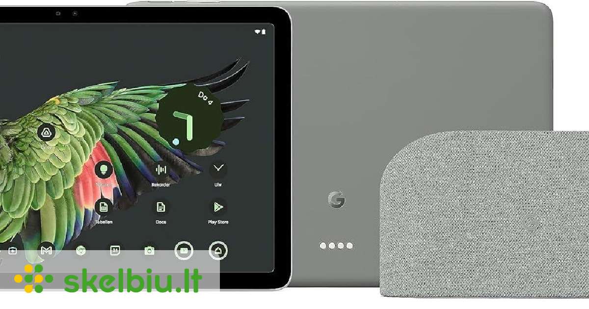 Google Pixel Tablet su krovimo stotele - speakeriu - Skelbiu.lt
