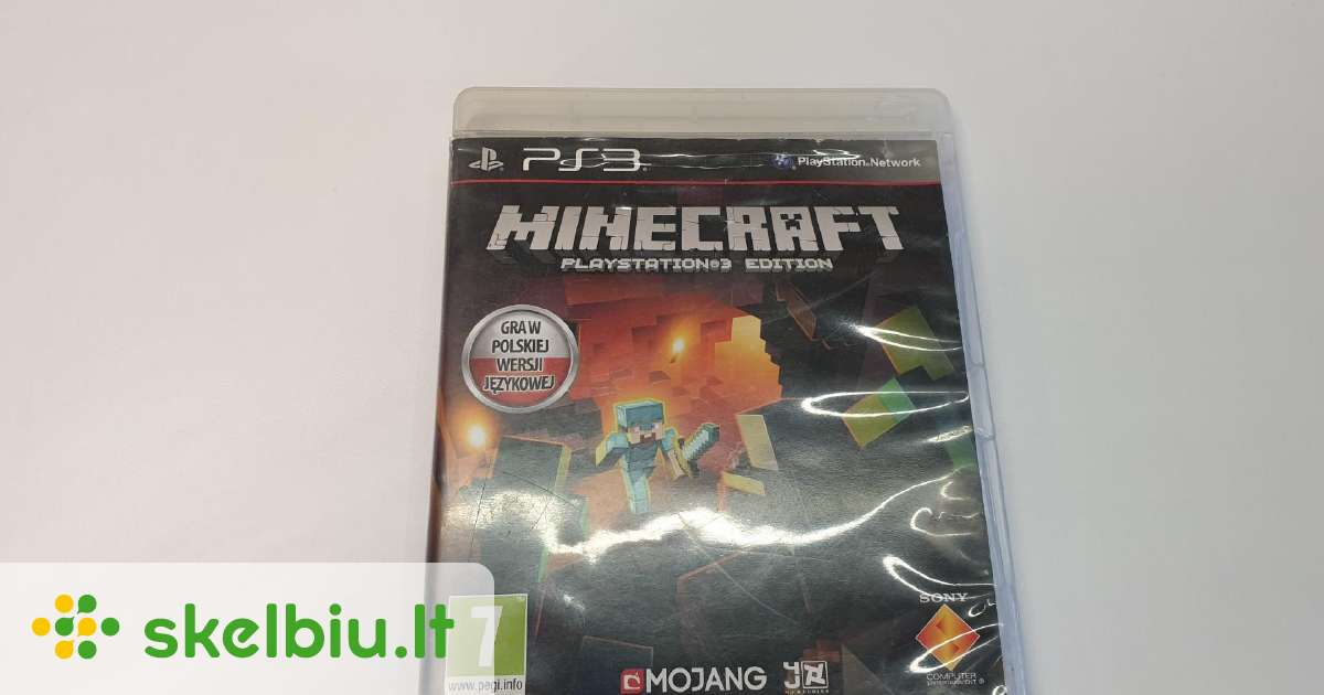 Minecraft zaidimas PS3 - Skelbiu.lt