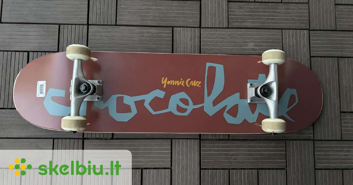 Skateboard Chocolate Yonnie Cruz Chunk Complete 8 - Skelbiu.lt