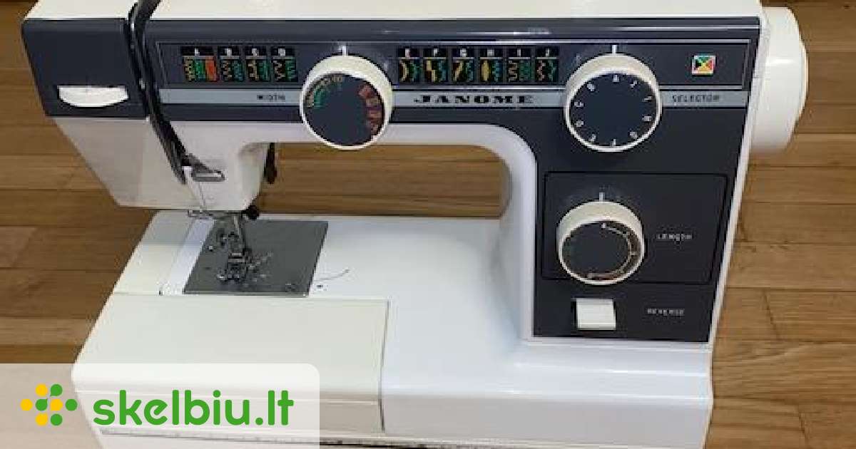 Siuvimo mašina Janome 392 - Skelbiu.lt