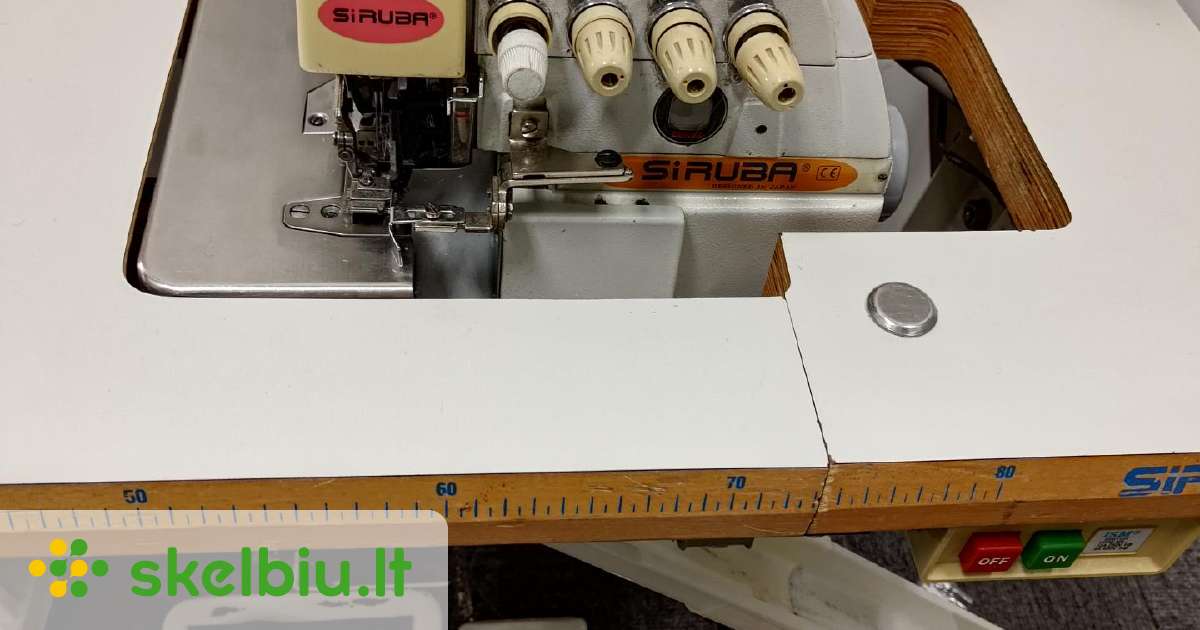 Overlokas Siruba 747 pramoninis - Skelbiu.lt