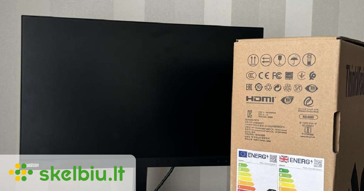 thinkvision p24 skelbimai - Skelbiu.lt