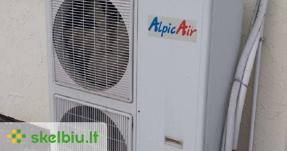 Kondicionierių Alpic Air Aco-100hps3, mažai naudot - Skelbiu.lt