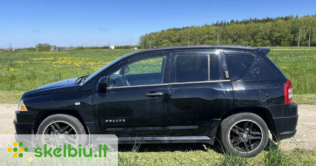 Jeep Compass Rallye Limited Edition - Skelbiu.lt