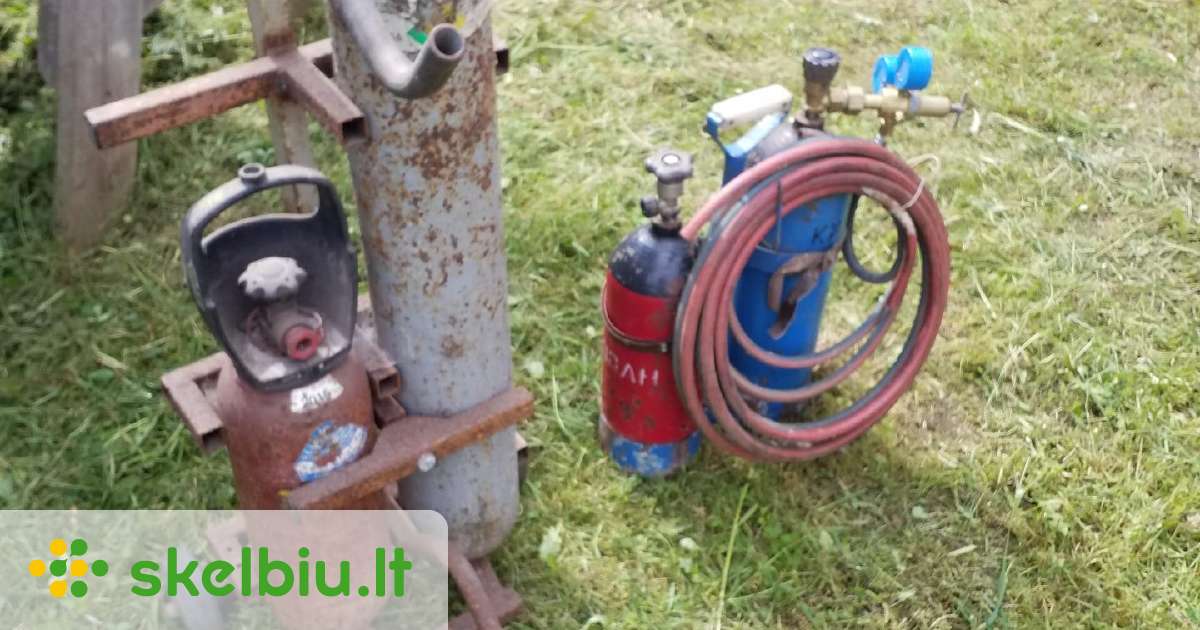 Deguonies-dujų balionas ,metalo pjaustymas - Skelbiu.lt