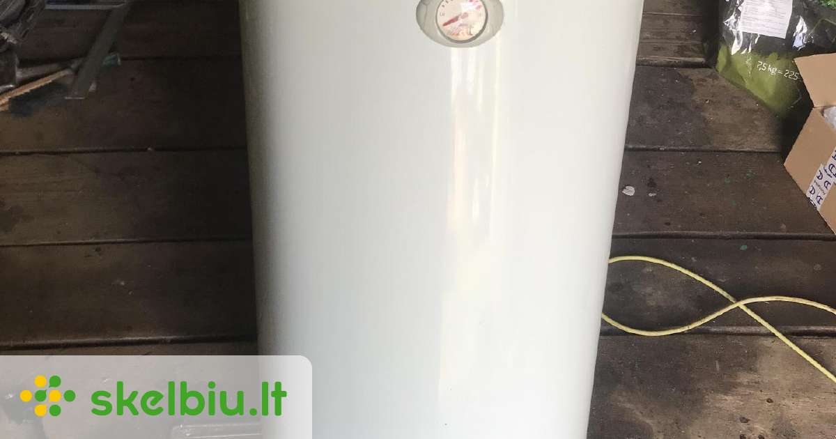 Vandens sildytuvas boileris 100 litru - Skelbiu.lt