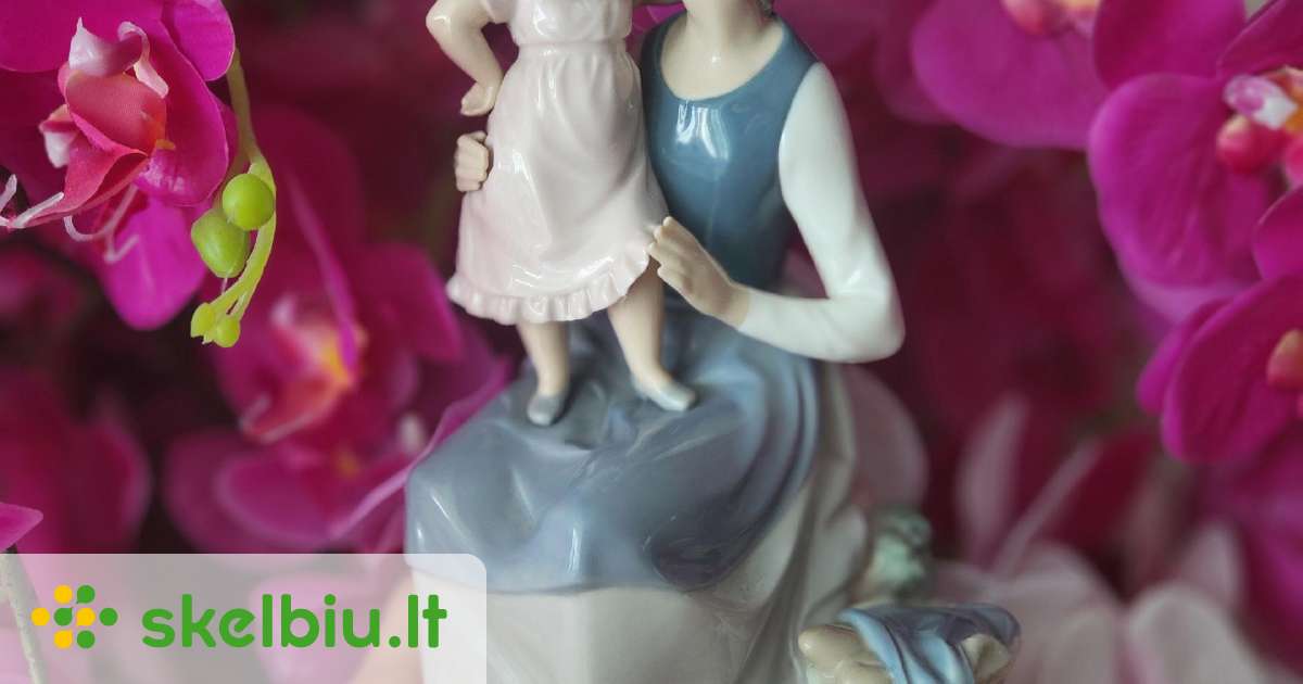 Nao statulėlė. Mama lepinanti dukrą - Skelbiu.lt