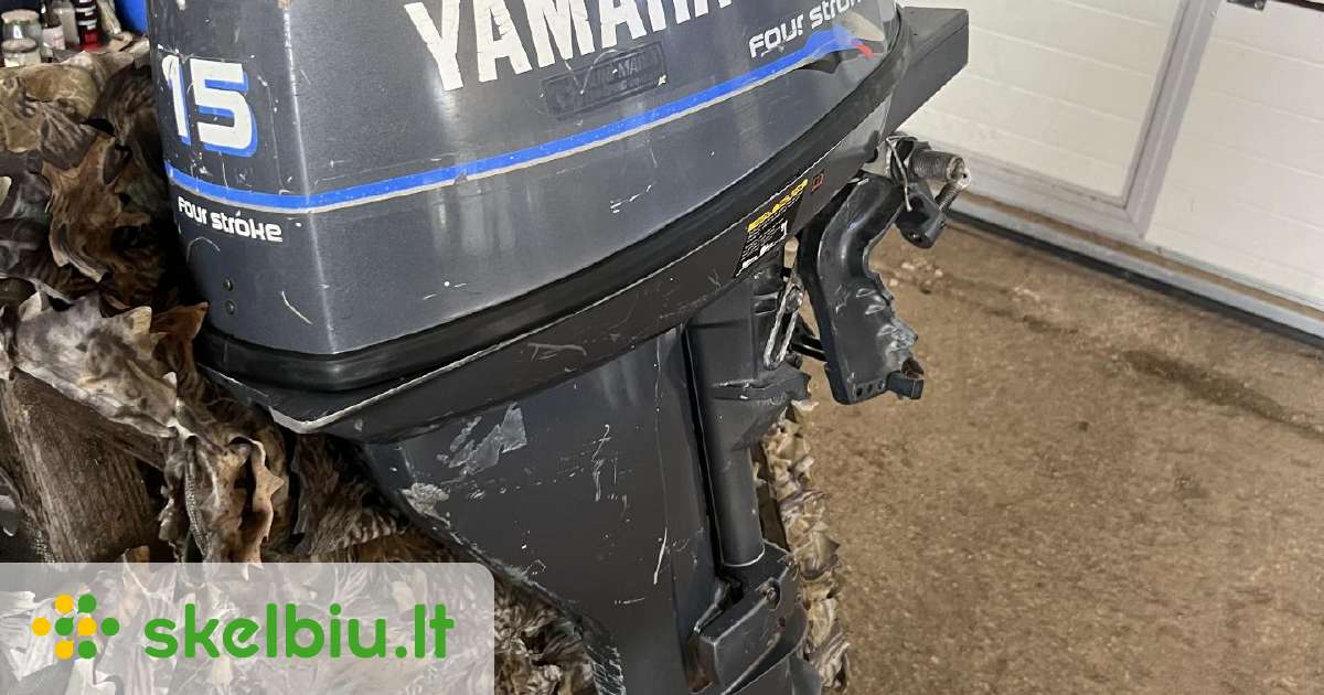 Yamaha 15 ag valties variklis - Skelbiu.lt