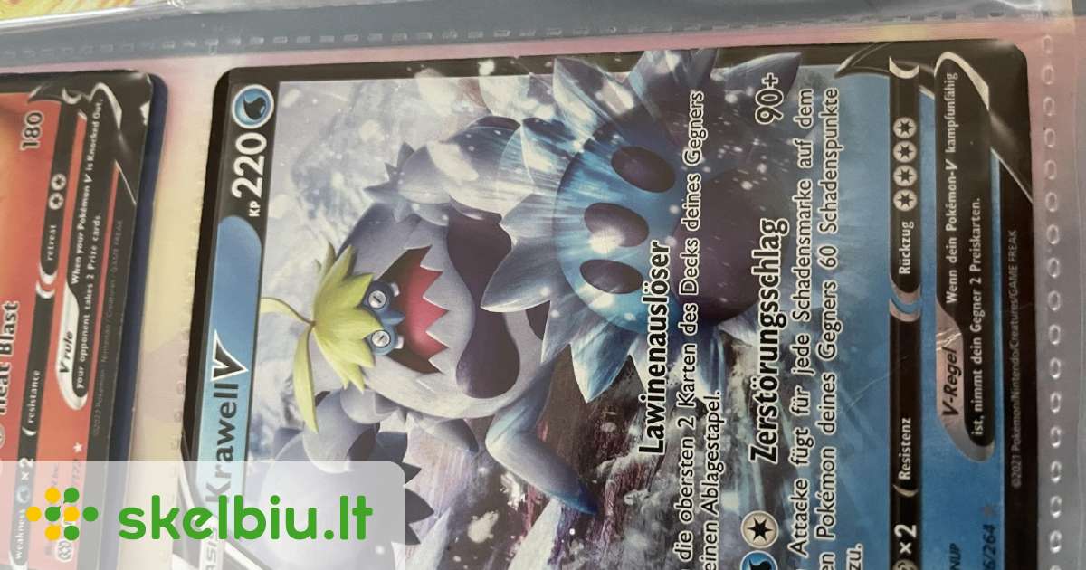 Pokemon kortos - Skelbiu.lt