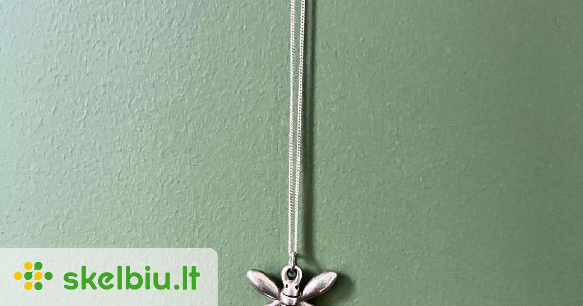 Sidabrine grandinele su pakabuku - Skelbiu.lt
