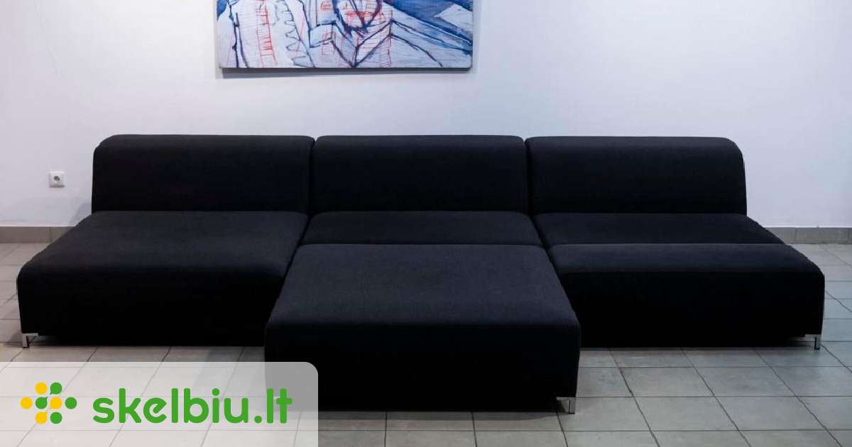 Italų gamintojo Alberto Salotti modulinė sofa. - Skelbiu.lt