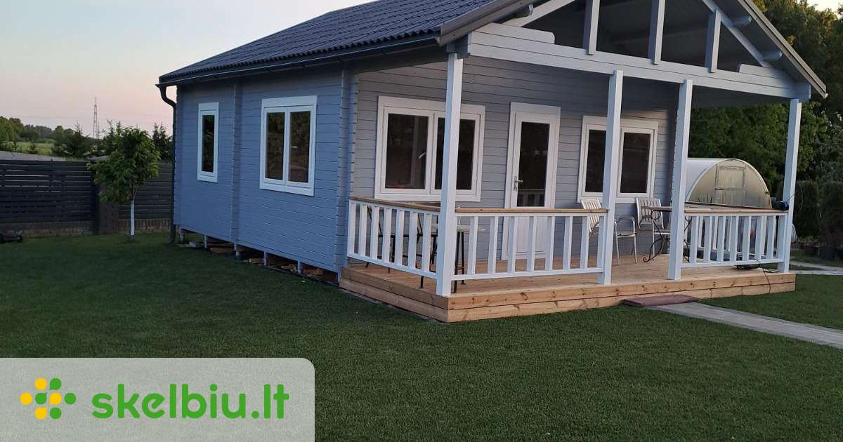 Mediniai sodo sandėliukai, nameliai - Skelbiu.lt