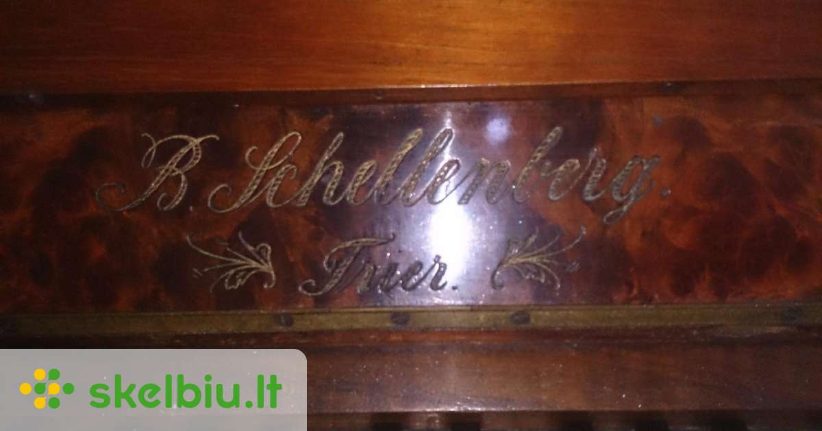 Pianina Ferdinand Schaaffe, Frankfurter M - Skelbiu.lt