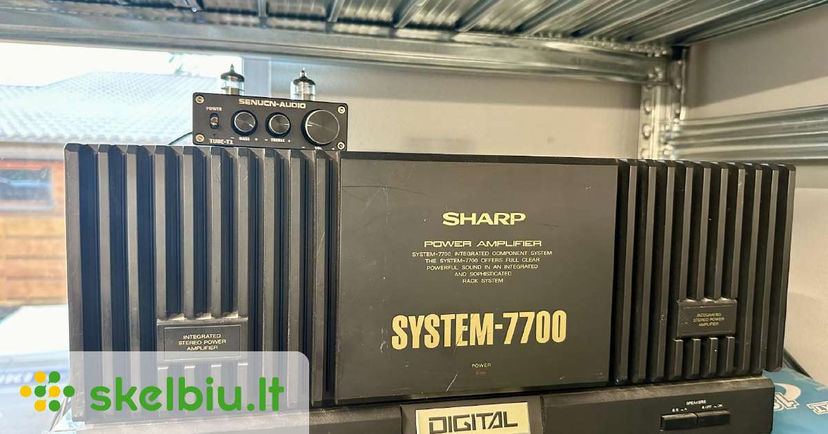 Sharp system 7700 stiprintuvas - Skelbiu.lt