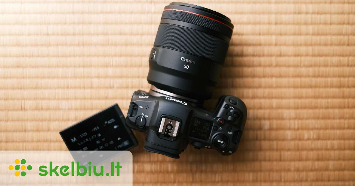 Parduodu Canon R5 fotoaparata - Skelbiu.lt