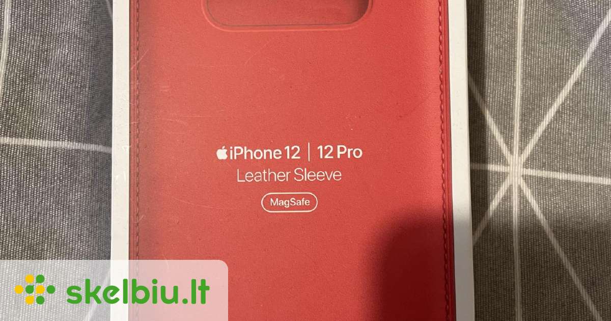 iPhone 12/12 pro originalus odinis deklas - Skelbiu.lt