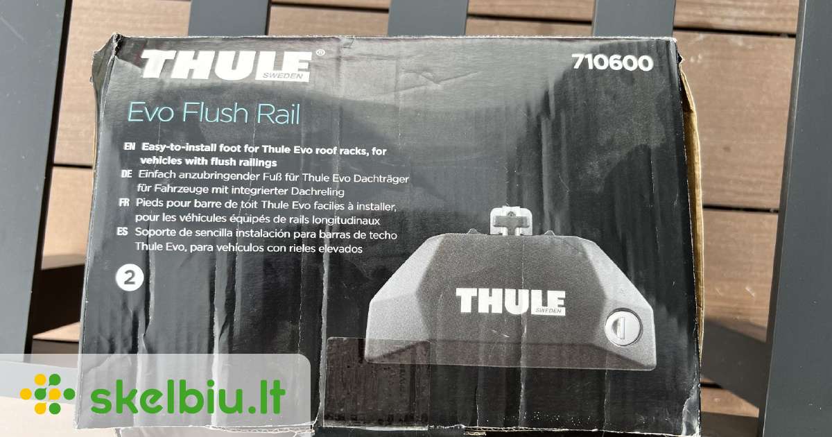 Thule EVO Flush Rail 710600 - Skelbiu.lt