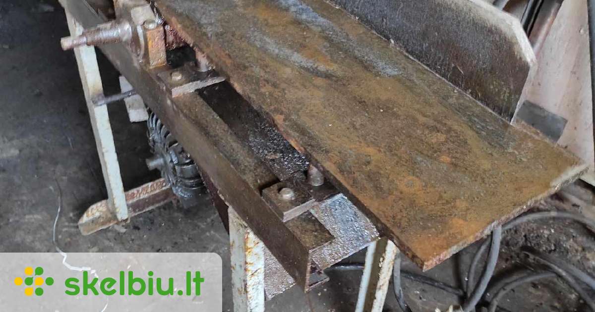 Obliarka medžio apdirbimas savadarbės veikiančios - Skelbiu.lt