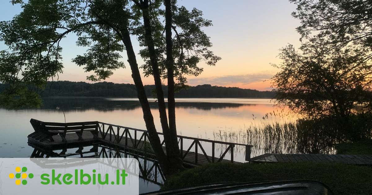 Poilsis prie ežero - Skelbiu.lt