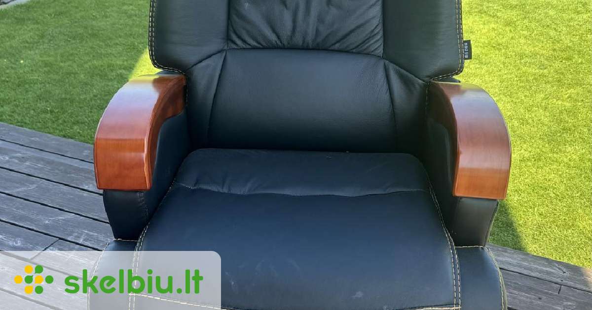 Naturalios odos boso kėdė - Skelbiu.lt