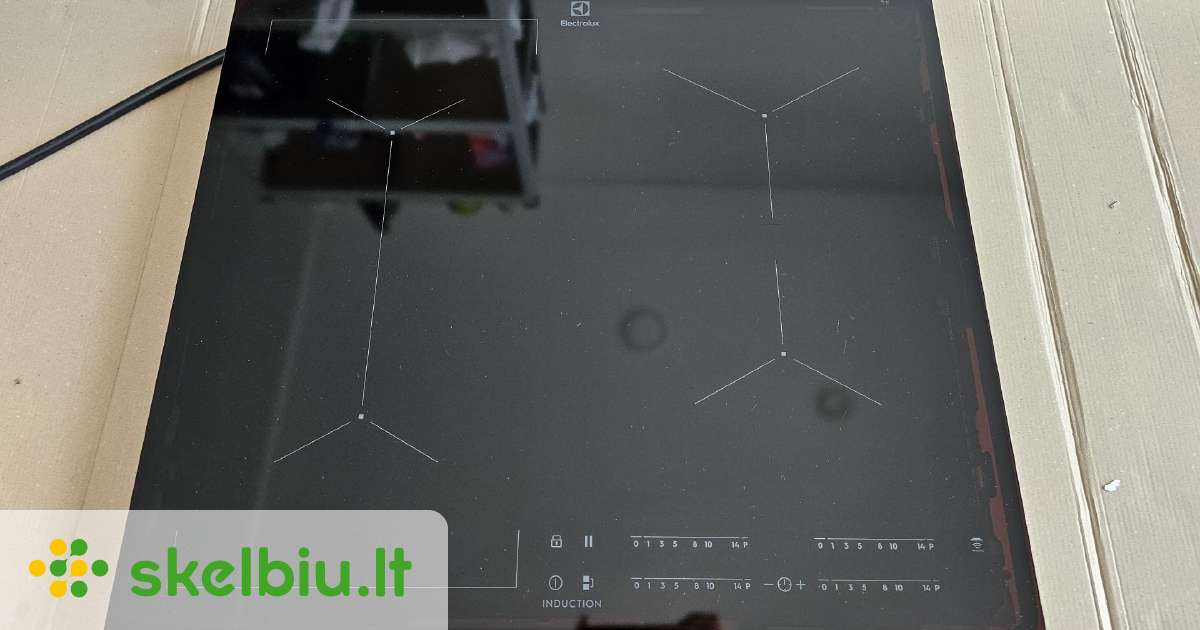 Indukcinė kaitlentė Electrolux Kiv634i su garantij - Skelbiu.lt