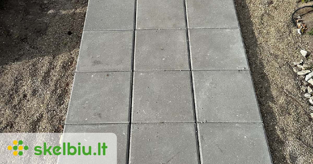 Šaligatvio plytelės trinkelės - Skelbiu.lt
