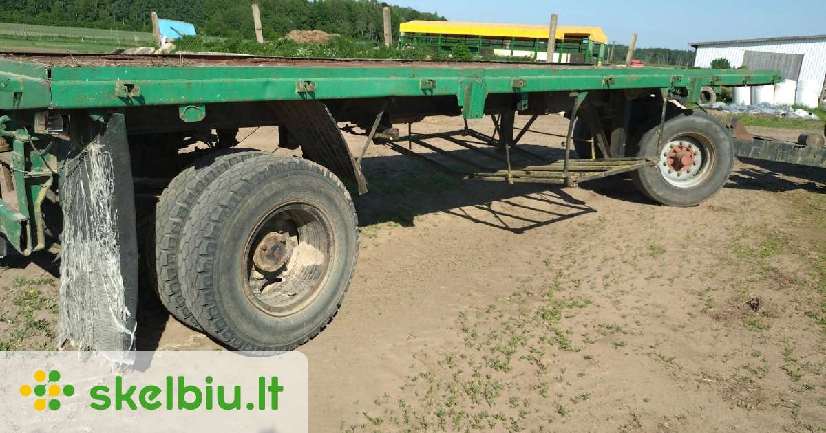 Priekaba platforma - Skelbiu.lt