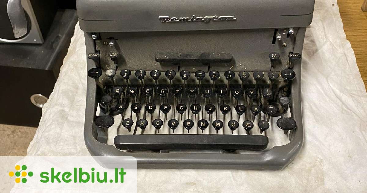 Rašimo mašinėlė Remingston - Skelbiu.lt