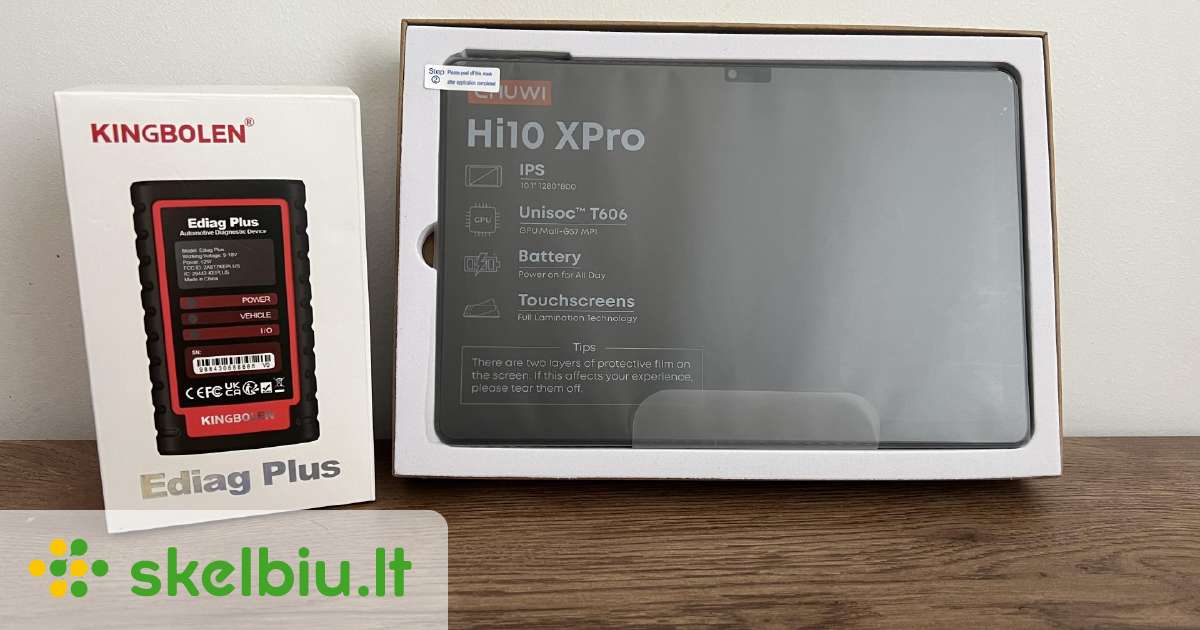 2024 Naujausia versija x431 Launch Ediag Plus+ Tab - Skelbiu.lt