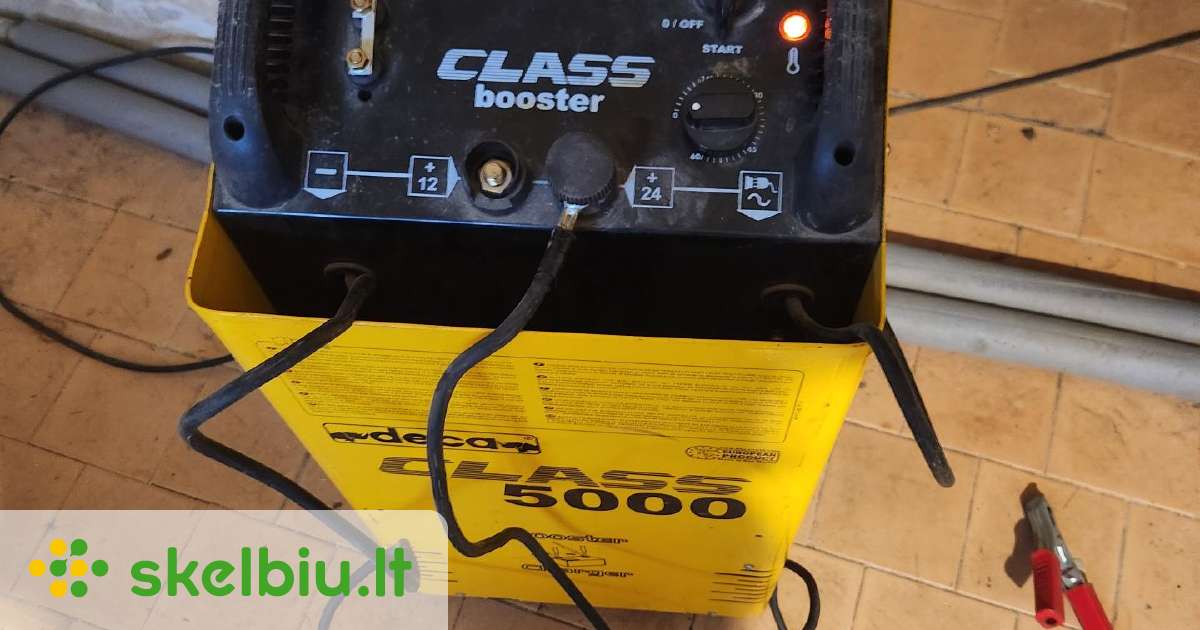 Nenaudotas Deca 5000 class akumuliatorių kroviklis - Skelbiu.lt