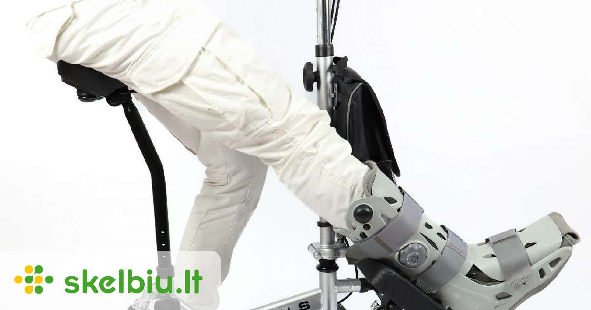 Sėdima vaikštynė, kojos trauma, lūžis žemiau kelio - Skelbiu.lt