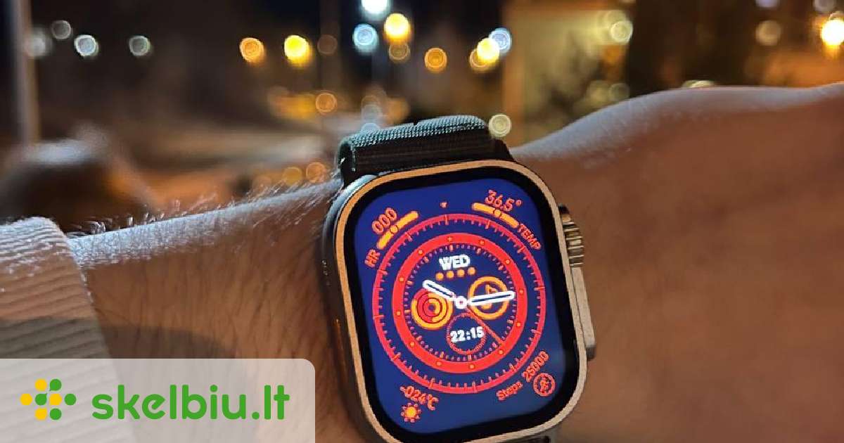 Apple Watch Ultra 2nd Generation 49mm (Analogas) - Skelbiu.lt