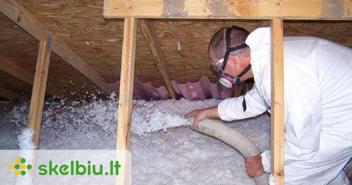 Perdangu Oro tarpo šiltinimas Biria vata - Skelbiu.lt