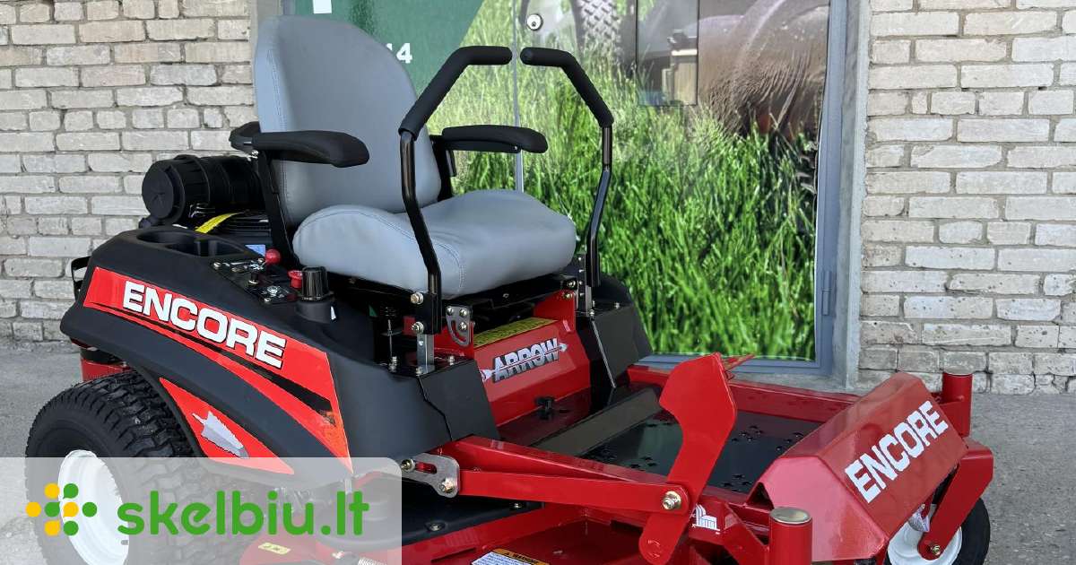Nulinio apsisukimo traktoriukas Encore Arrow 46 - Skelbiu.lt