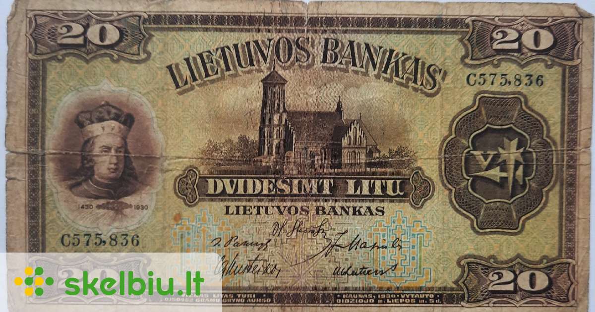 20 litų - Skelbiu.lt