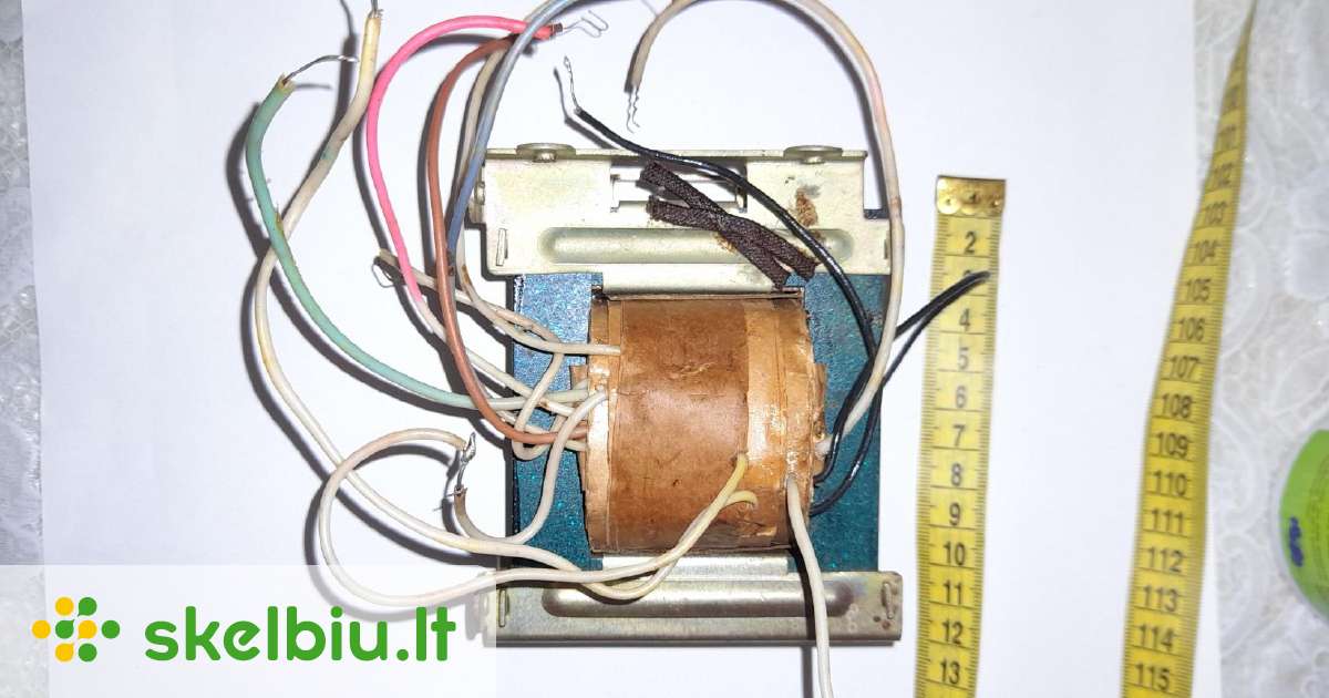 Transformatorius 18v 2a 230v 1,65 kg - Skelbiu.lt