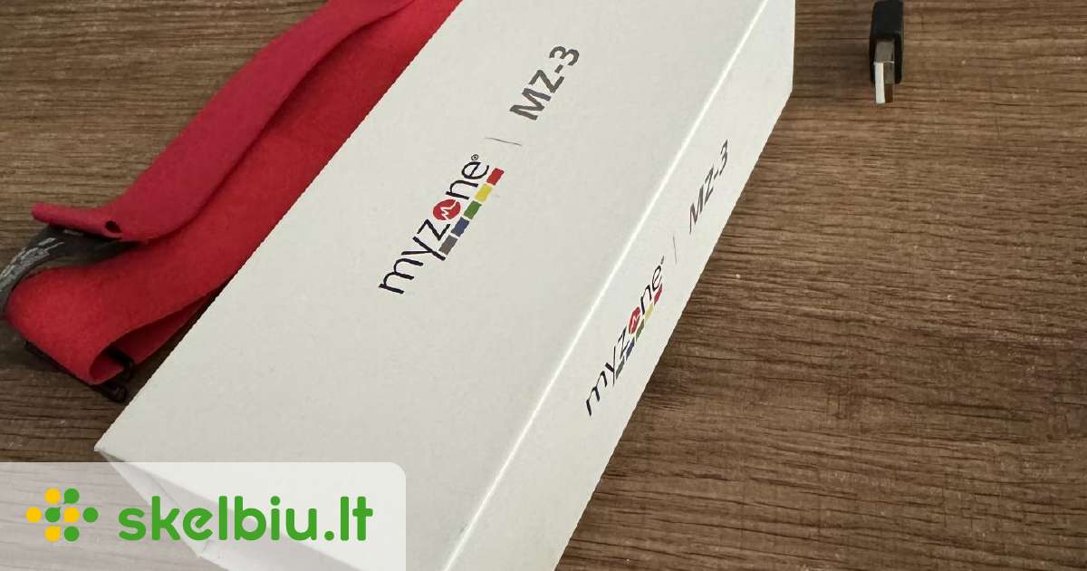 Myzone Mz-3 Diržas Pulsometras - Skelbiu.lt